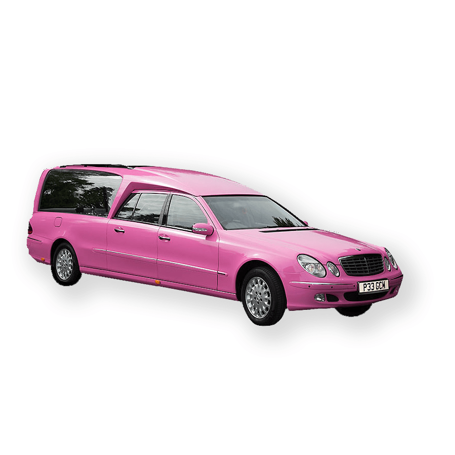Pink Hearse - In Memory Of Life Funerals